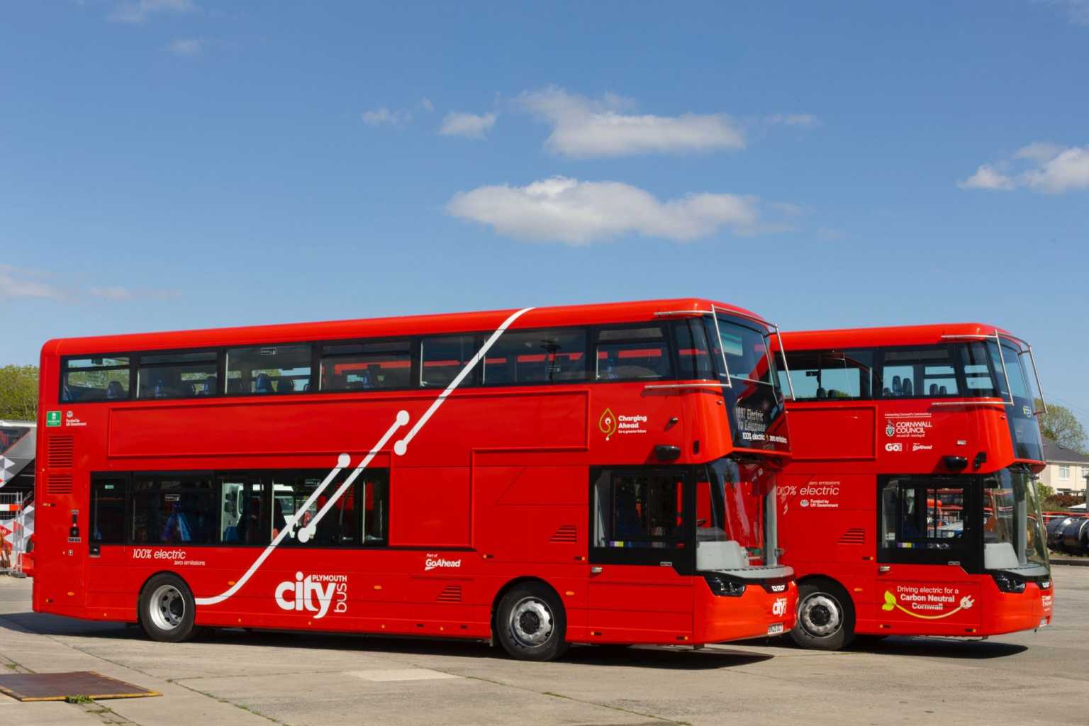 All 50 Electric Buses Now in Service Across Plymouth and Cornwall ...